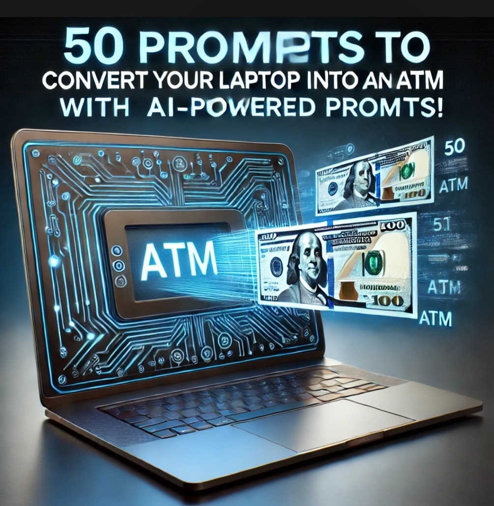Laptop to ATM: 50+ Qwen 2.5 Max AI Prompts for Instant Monetization
