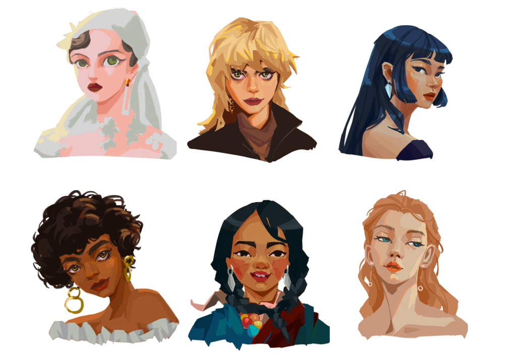 Commission: Stylized Character from real photo/OC