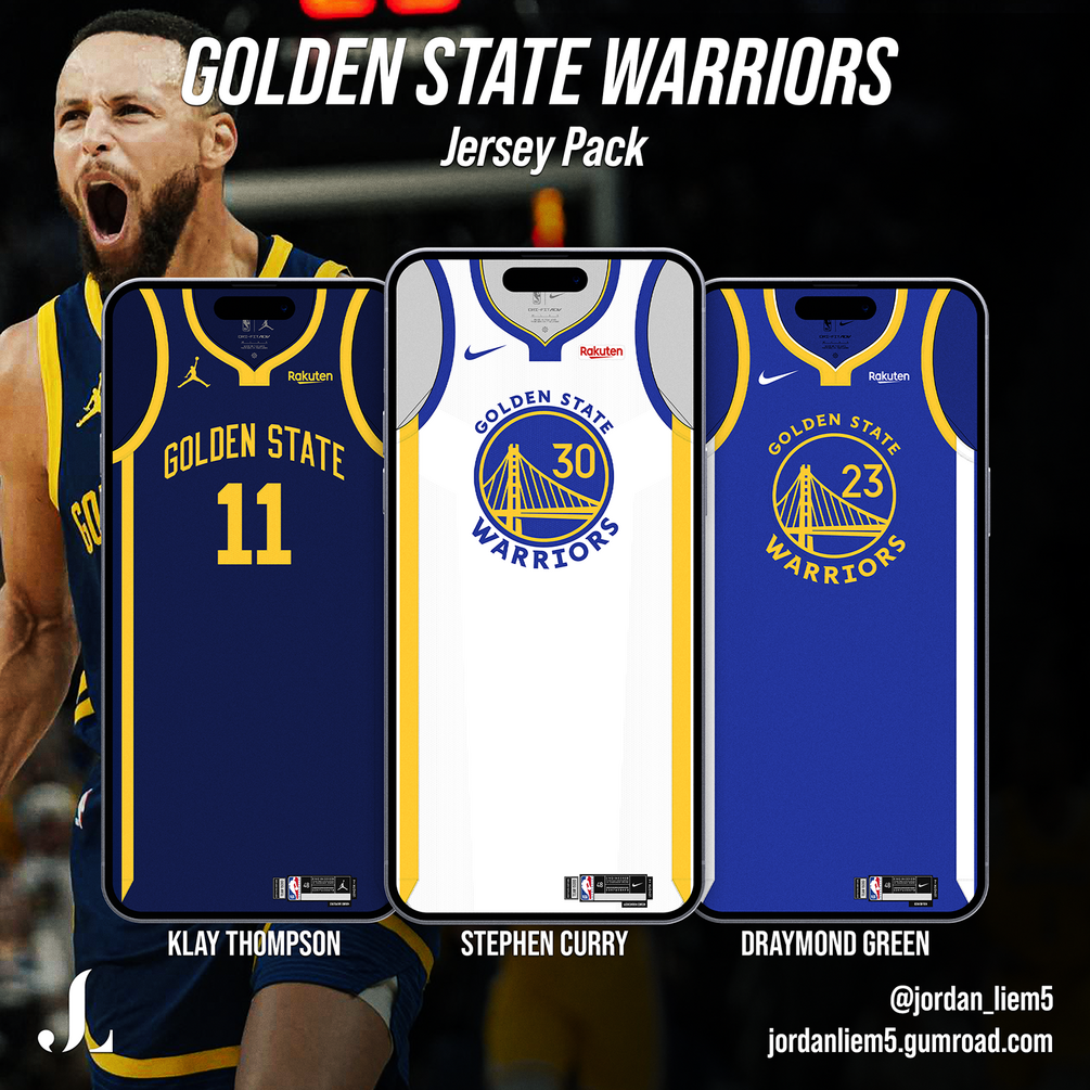 Golden State Warriors Jersey Pack