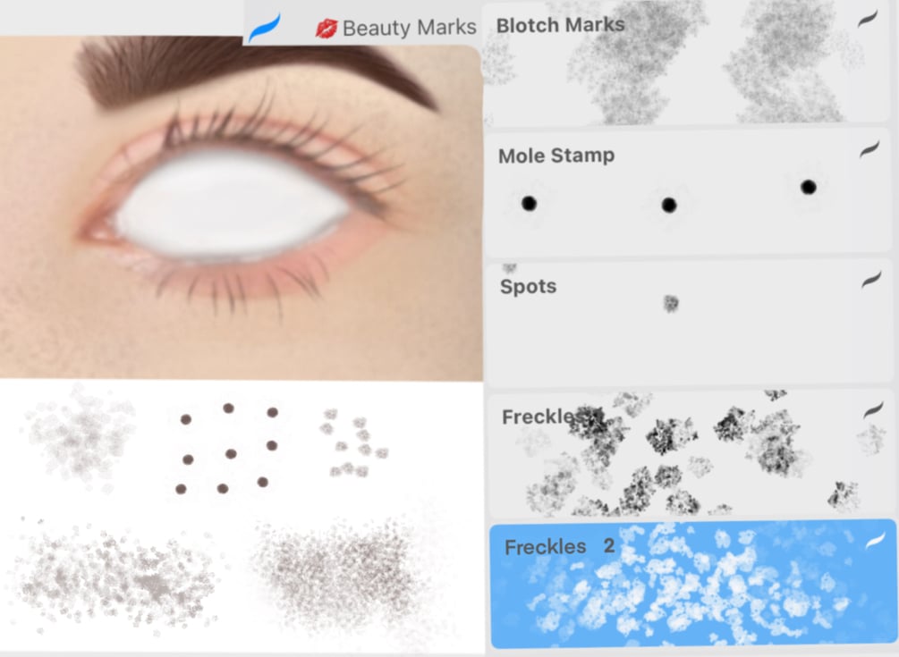 Beauty marks pack