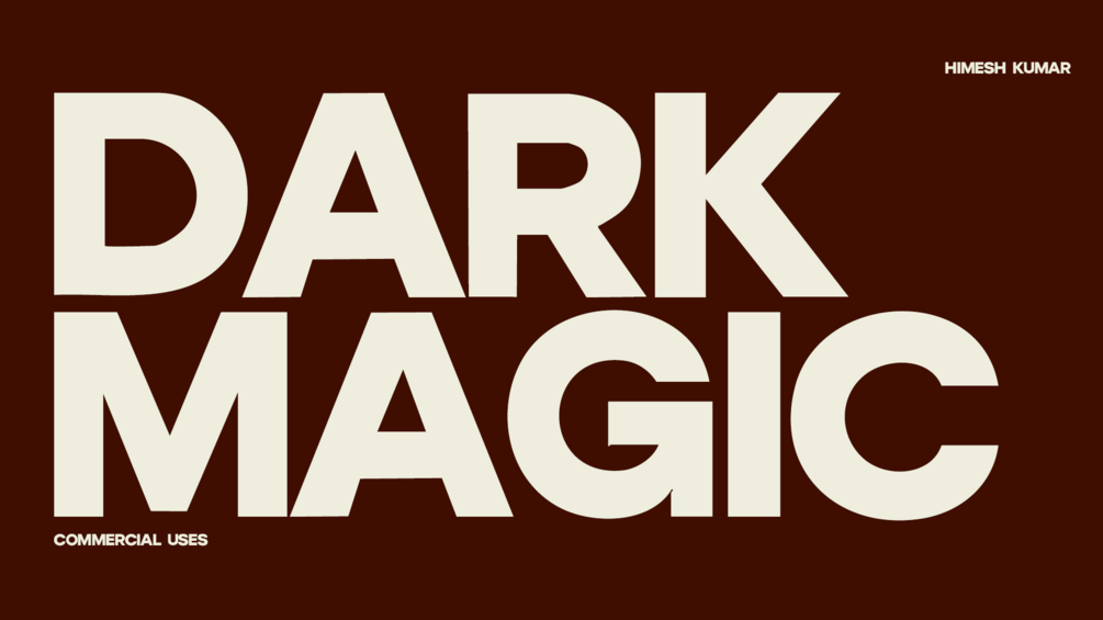 Aster Dark Typeface