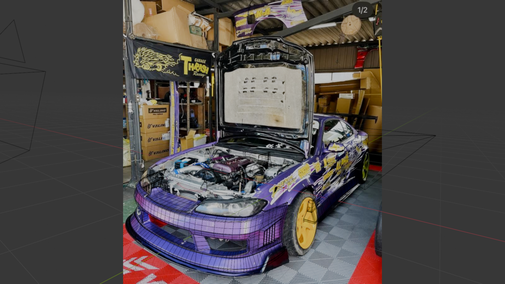 (GT7) Silvia S15 Origin Lab "Raijin" Line Bodykit