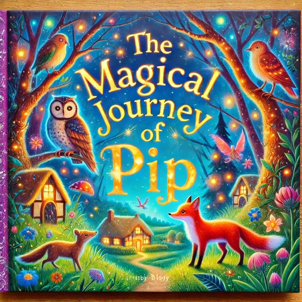 Pip's Journey: A Magical Coloring & Learning Adventure