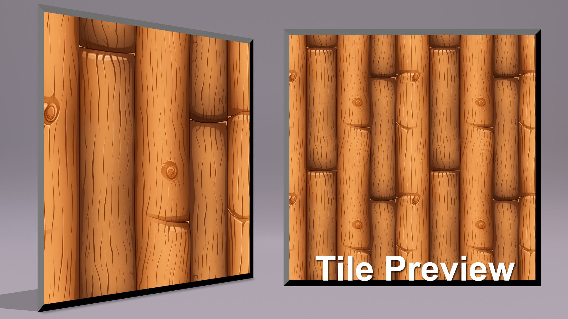 Cartoon Wood Textures Pack 11 - 10x PNG