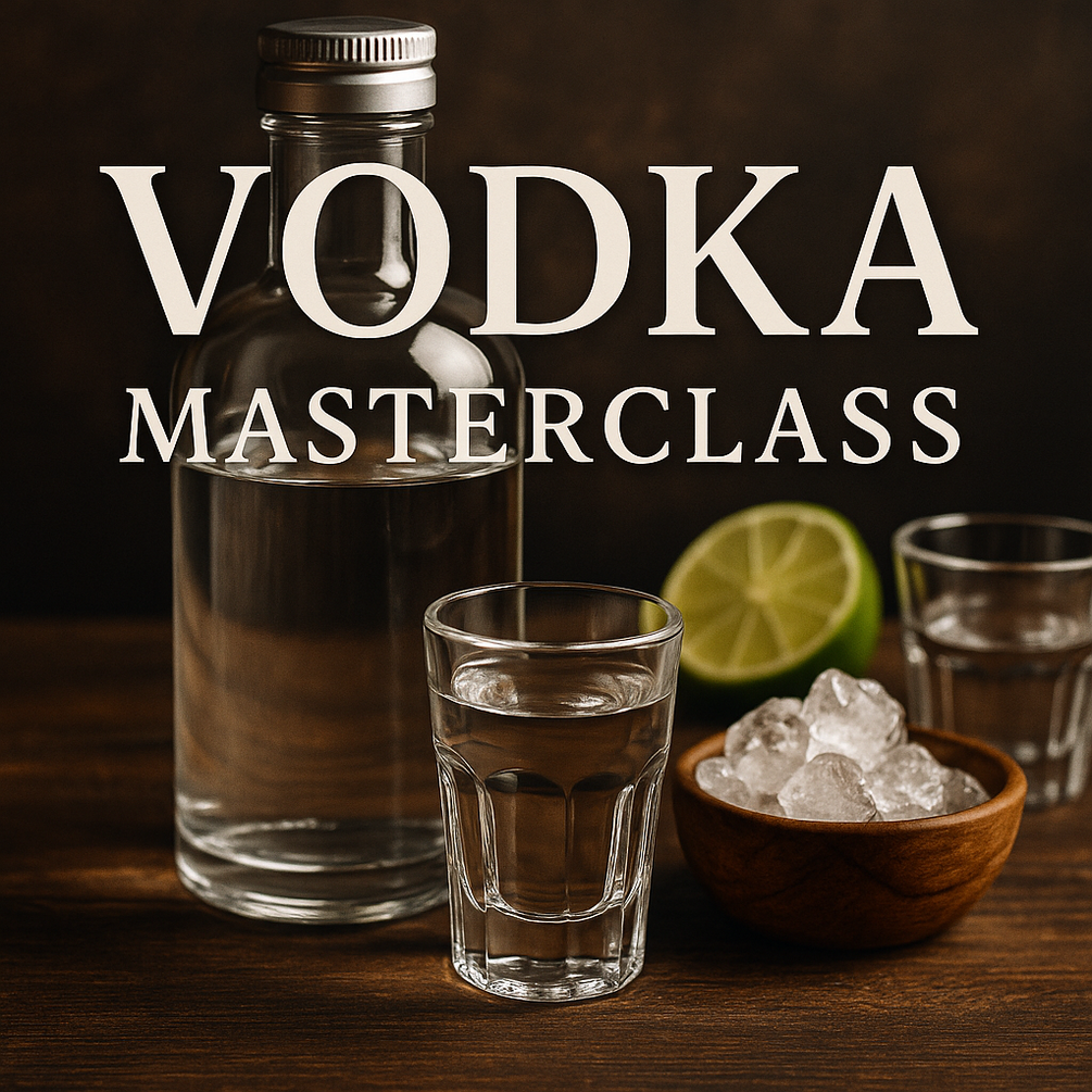 Vodka Masterclass Toolkit | Vodka Map, Flavor Wheel & Label Guide