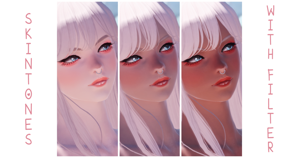 Saku - Makeup for Viera Face 1