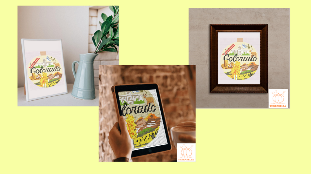 Colorado Cross-Stitch Pattern