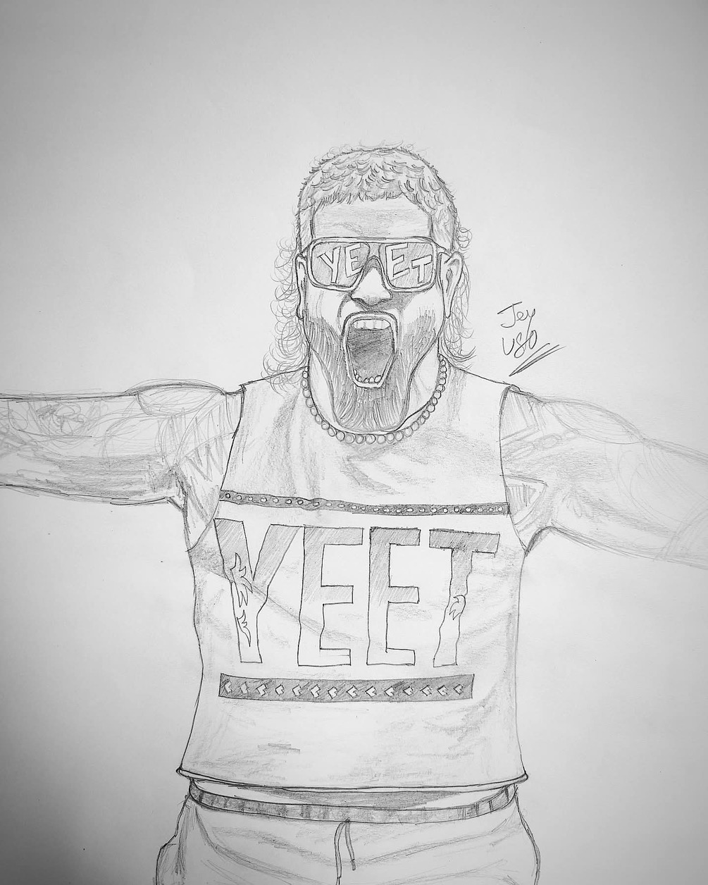 SKETCH of JEY USO #YEET!!!!!!