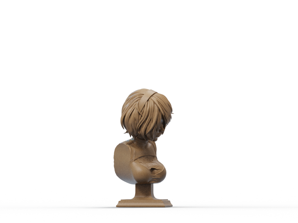 2B Bust 3D Print