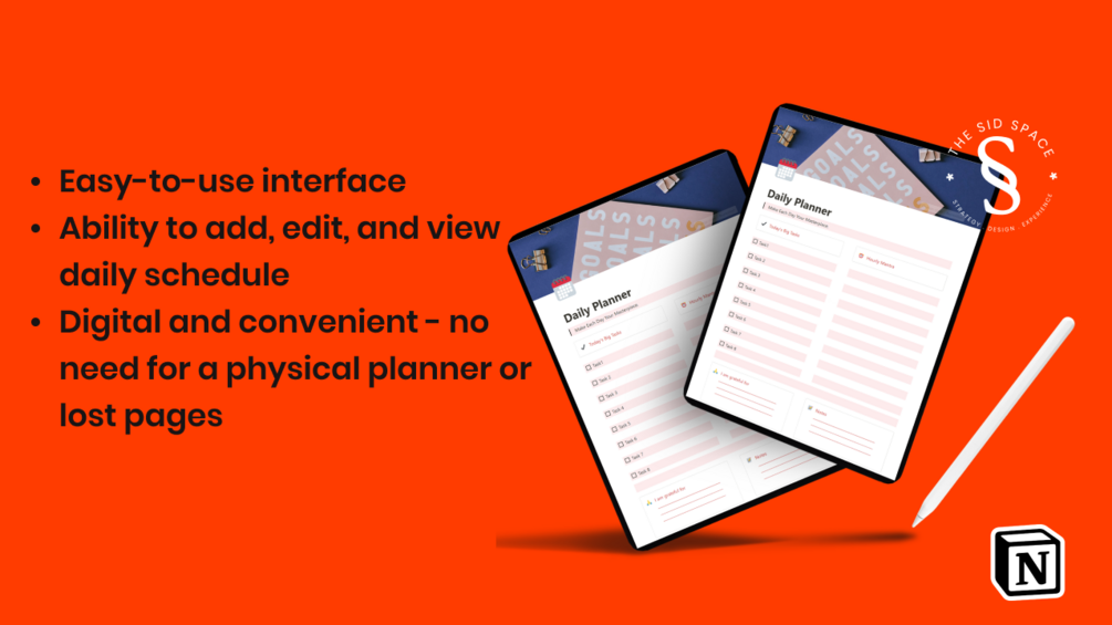 Freebie---The Efficient Daily Planner to Plan Your Day (Digital)