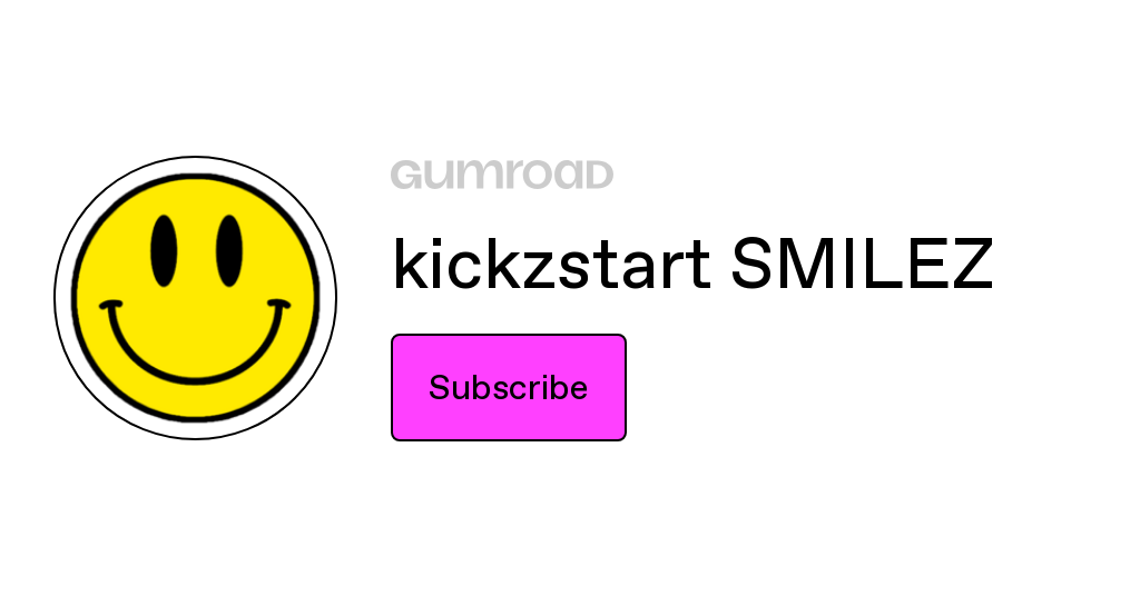 kickzstart SMILEZ
