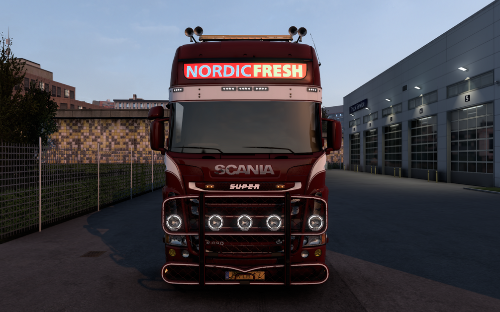 Klintra B.V. & NordicFresh Scania R620 and trailers skins