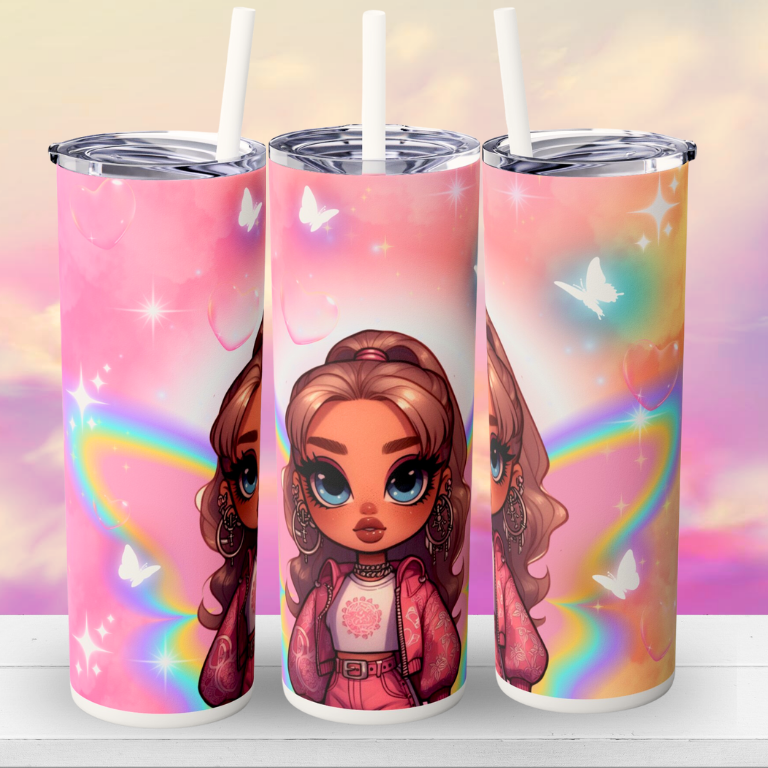 Bratz colorful tumbler wrap 20 oz