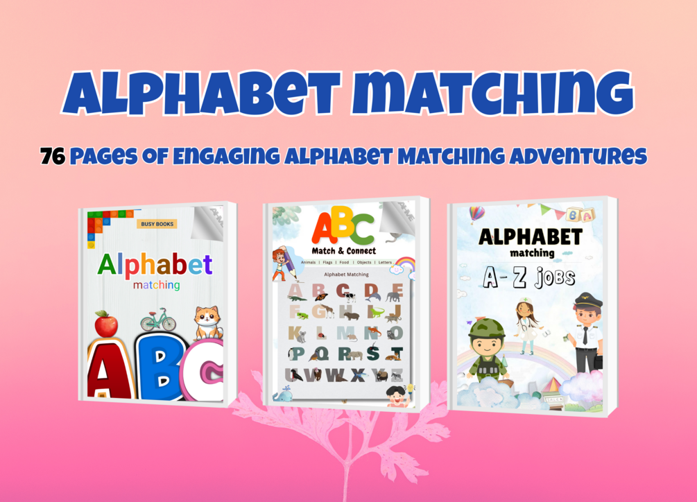 ALPHABET MATCHING BUNDLE (FOR KIDS AND YOUNG ADULTS)