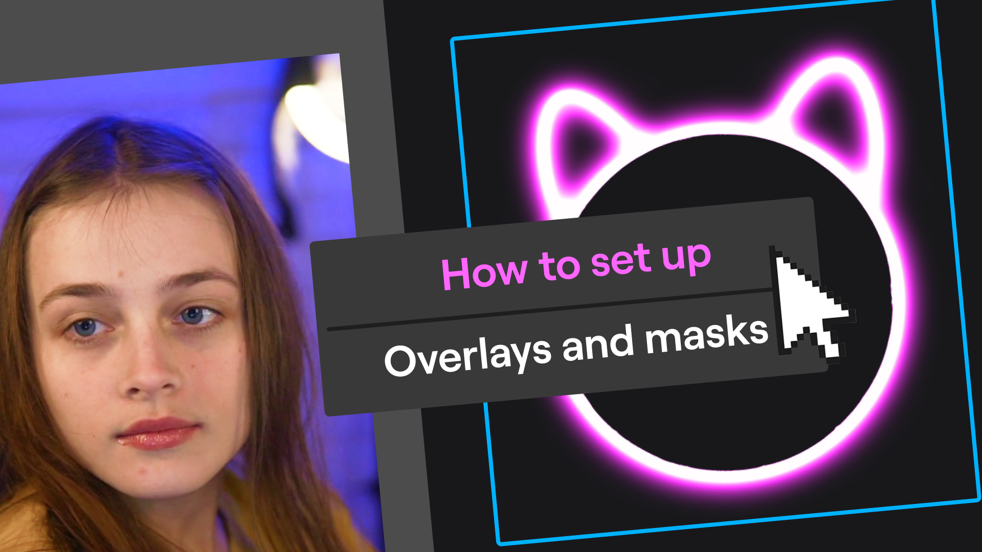 How to Add Webcam Overlay & Camera Masks in OBS | qoqsik - twitch ...
