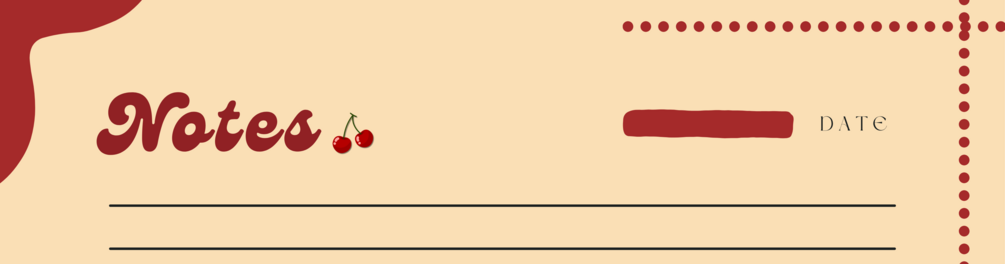 Lipstick & Letters (Notes)