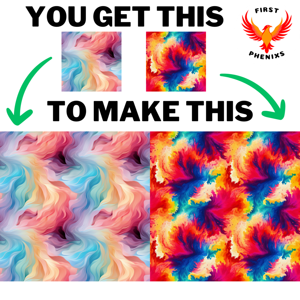 Watercolor abstract Seamless background pattern pastel colorful Tie dye ...