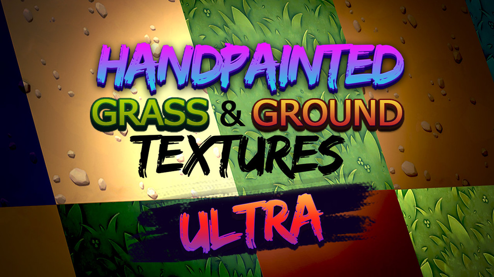 Handpainted Grass and Ground Textures ULTRA