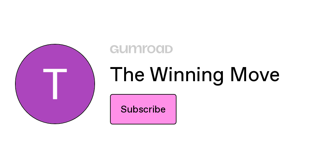 The Winning Move