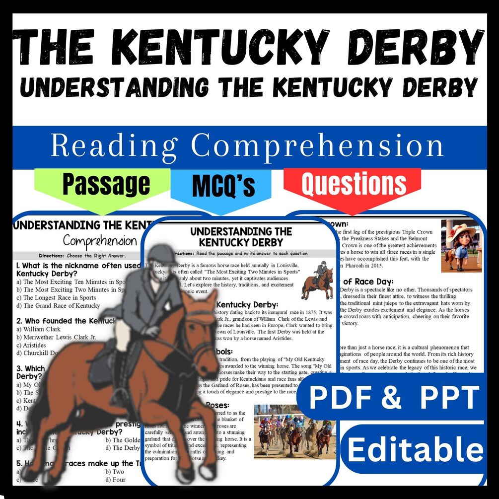 UNDERSTANDING THE KENTUCKY DERBY - THE KENTUCKY DERBY - Reading ...
