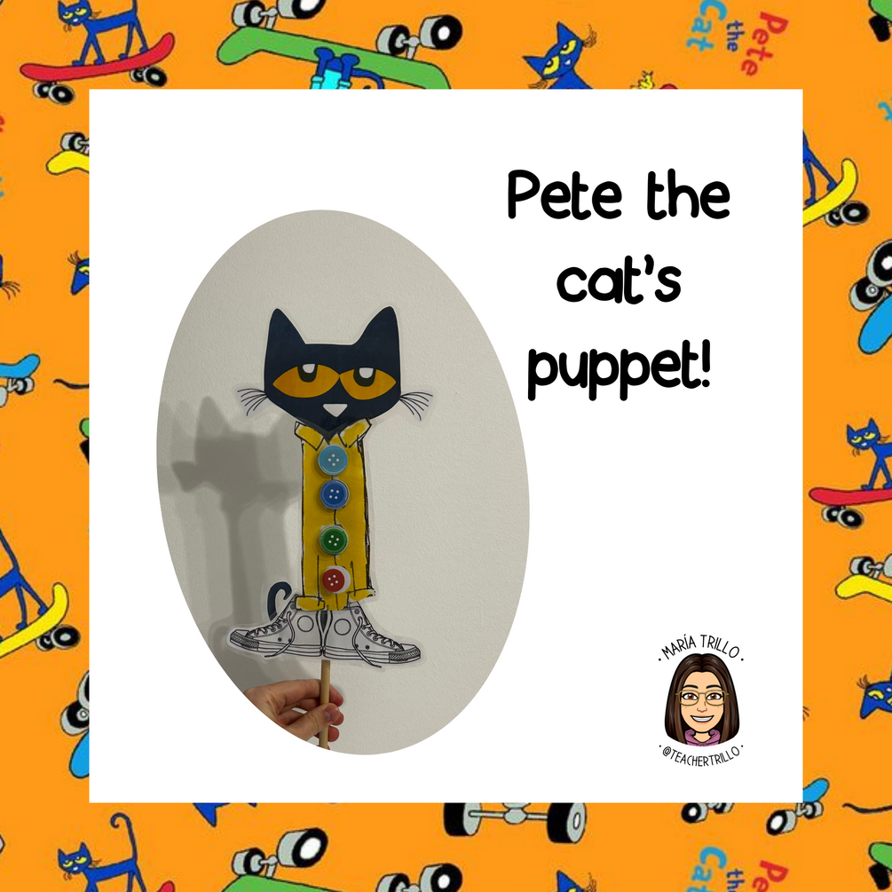 Pete the cat's puppet