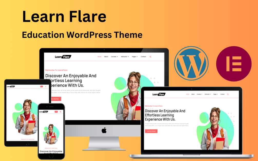 Learn Flare - Education Elementor WordPress Theme