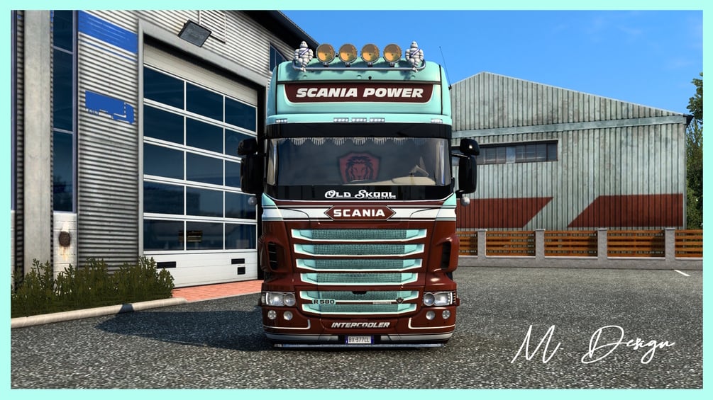 RJL SCANIA TOPLINE SKIN ETS2 - 1.49 ready
