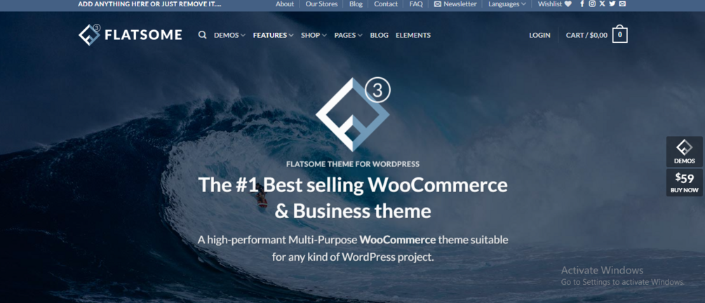 Flatsome Premium theme