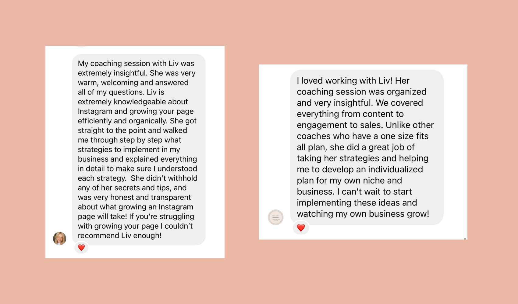 1 hour coaching session