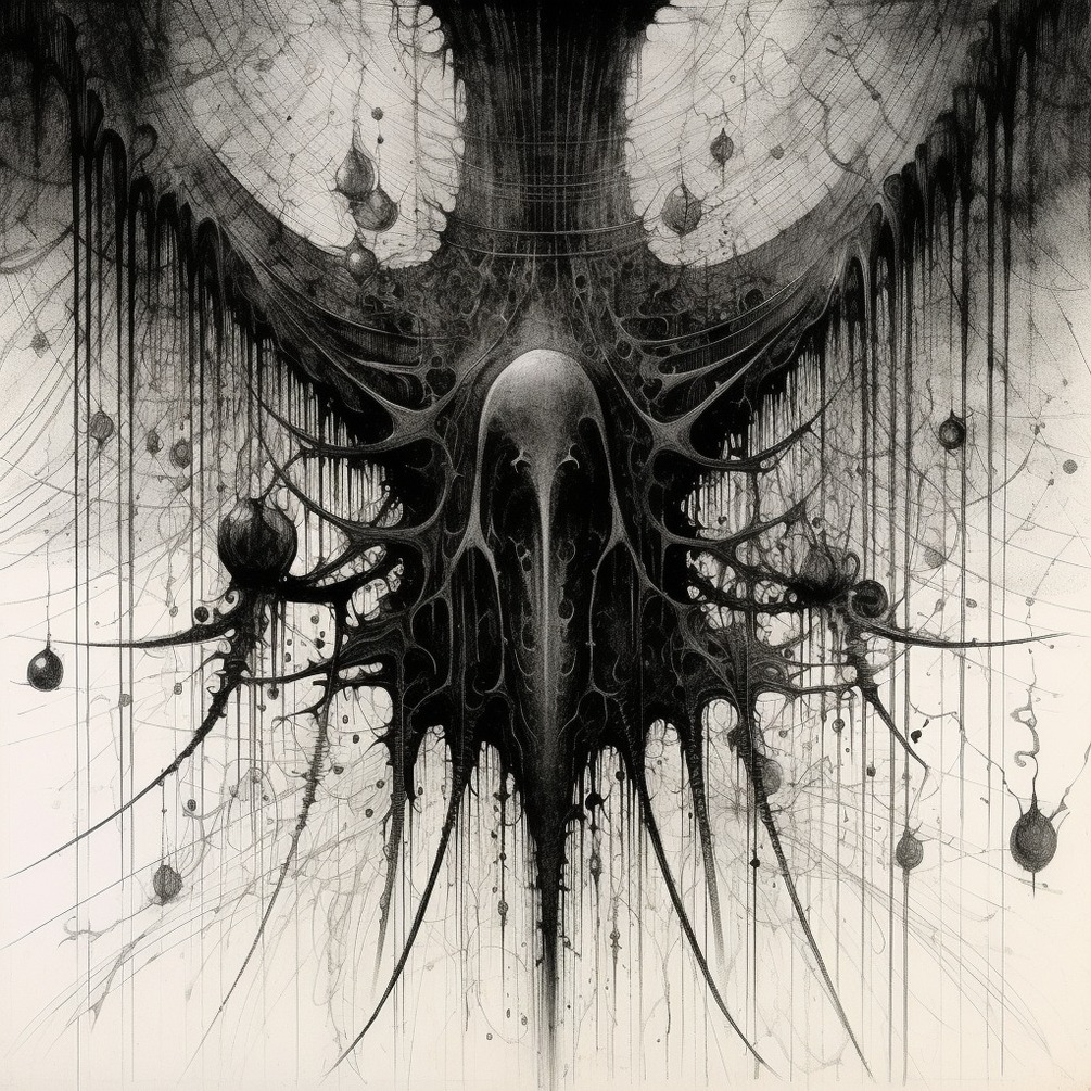 Midjourney Prompt ― Black Ink