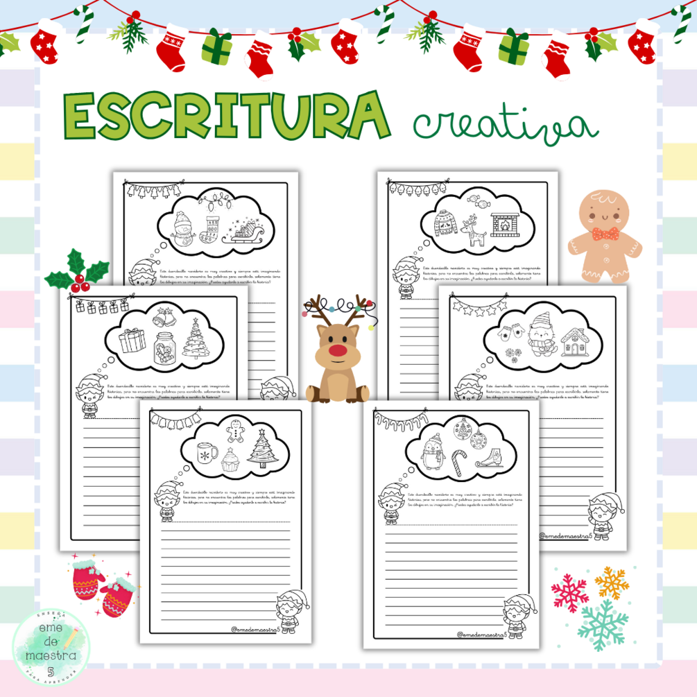 Escritura creativa navideña