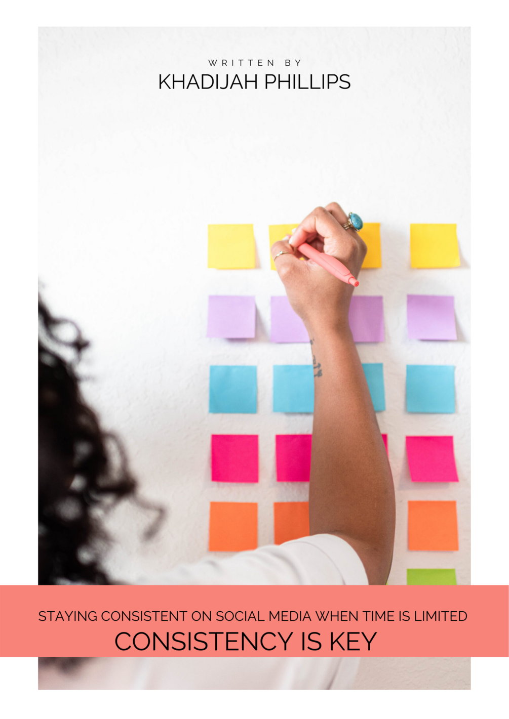 How to stay consistent on social media