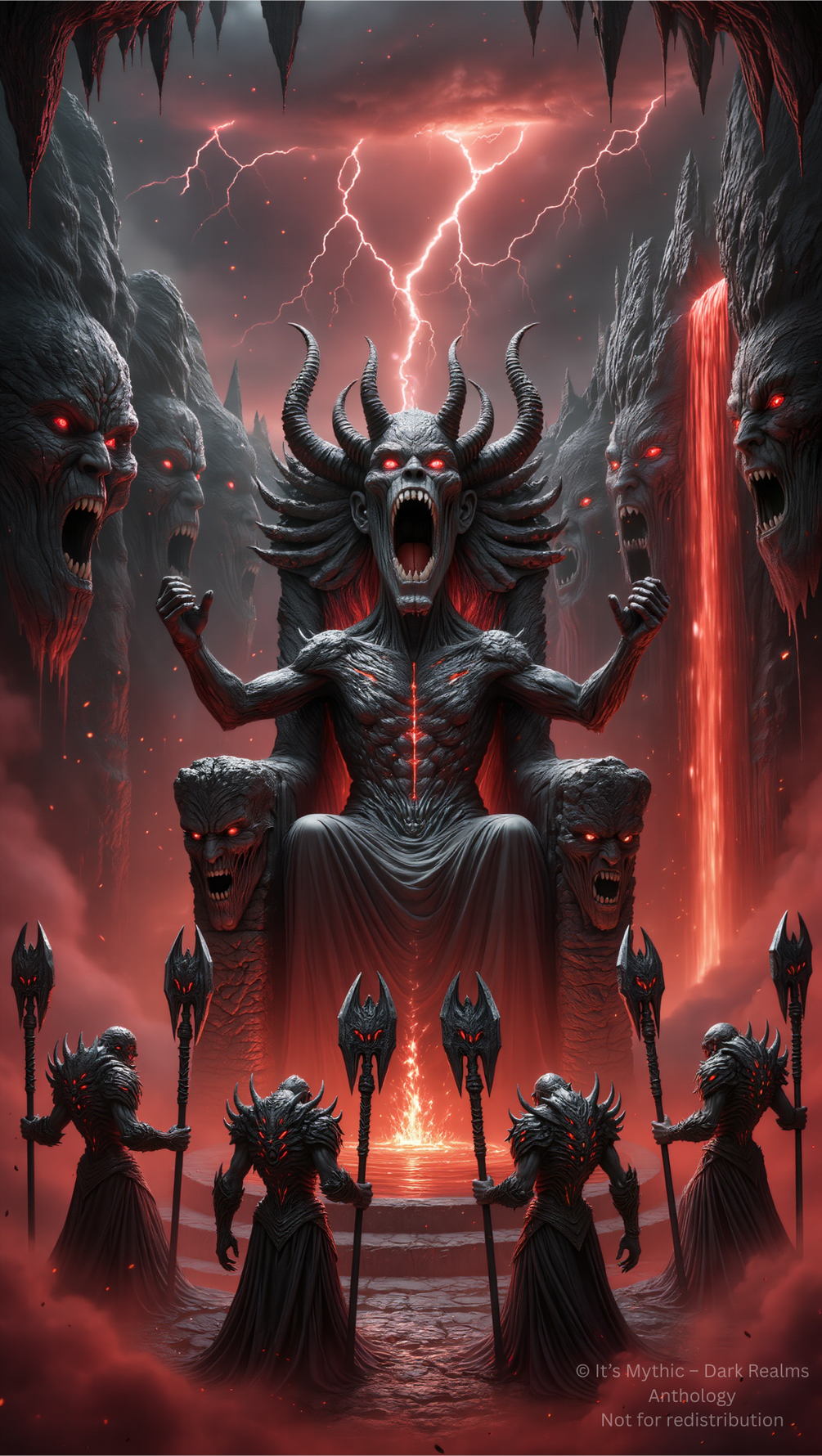 Dark Realms Anthology Still #6 — The Infernal Throne of the Demon King