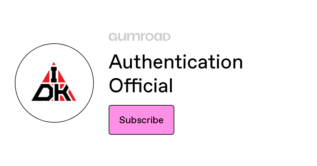 Authentication Official