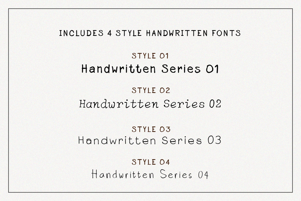 Handwritten Series
