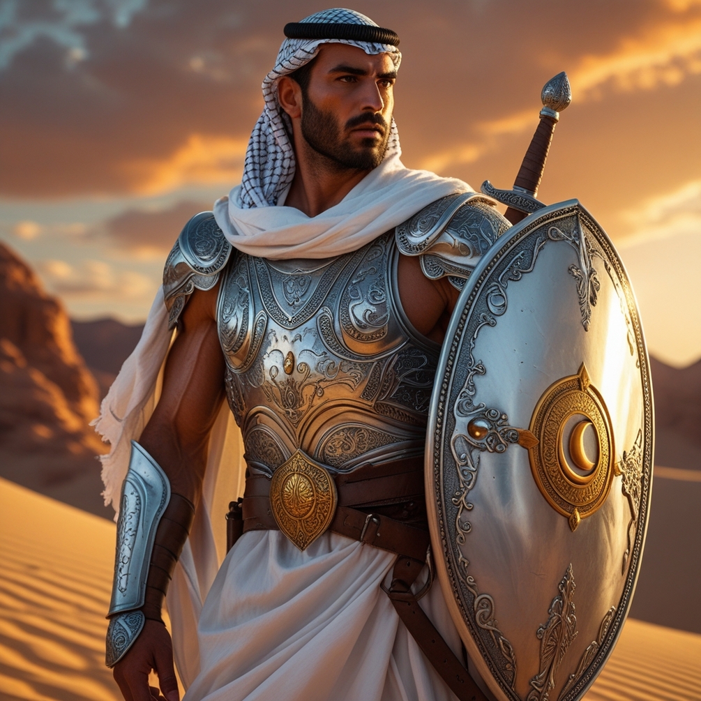 10 Epic Al-Generated Arab Wallpapers Warriors, Palaces & Desert