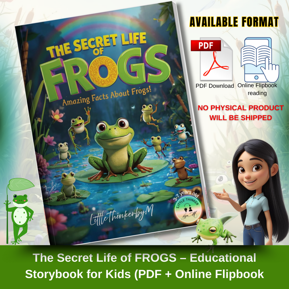 The Secret Life of Frogs – Children’s Storybook | Life Cycle of Frogs ...