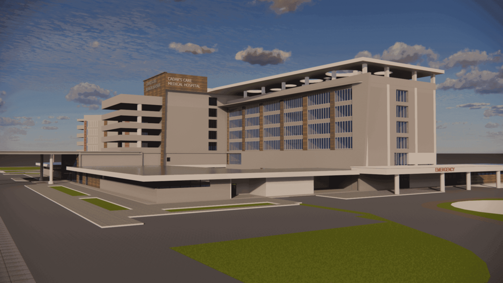 LEVEL 3 HOSPITAL FLOOR PLANS(DWG) WITH SKP MODEL