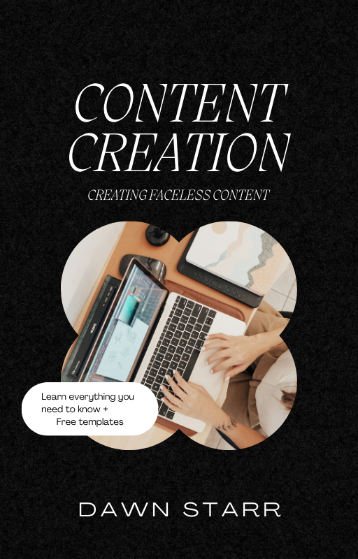 Content Creation: Creating Faceless Content
