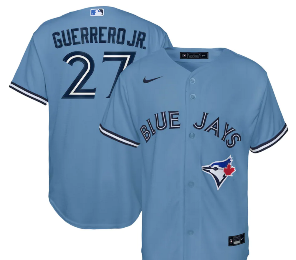 Vladimir Guerrero Jr. Toronto Blue Jays Powder Blue Jersey