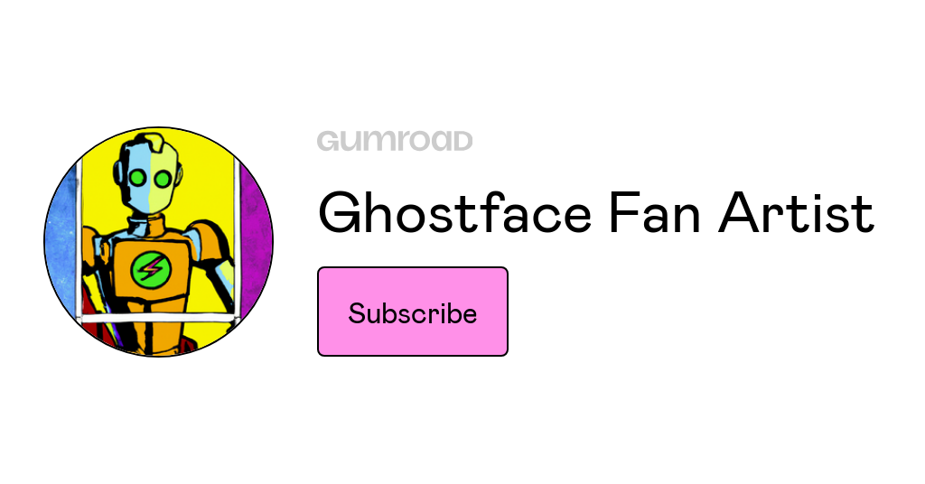 Ghostface Fan Artist