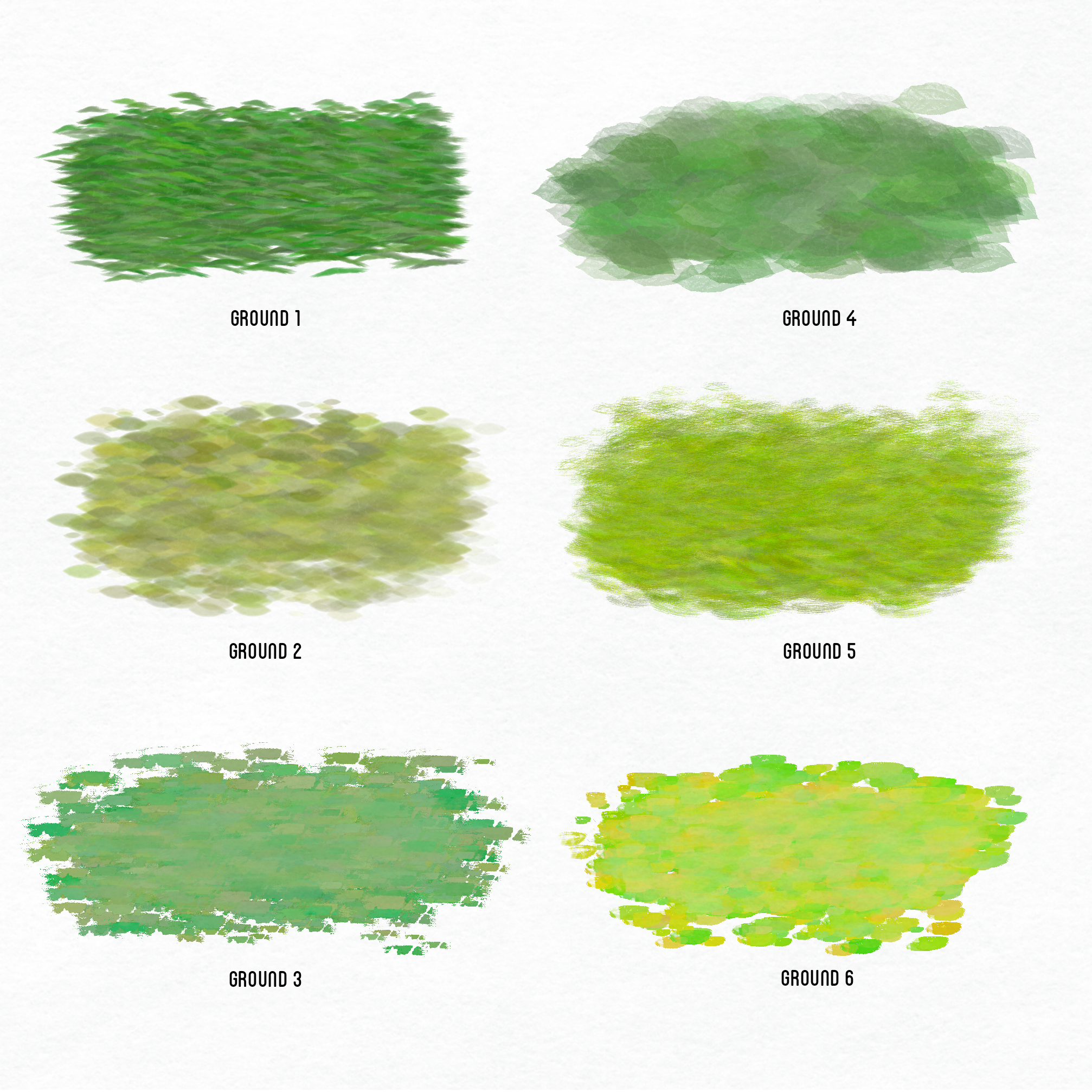Forest Brushes for Procreate