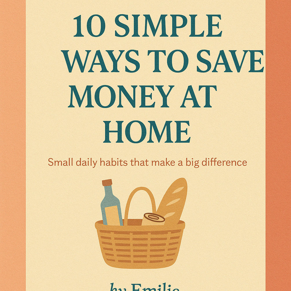 10 Simple Ways To Save Money at Home
