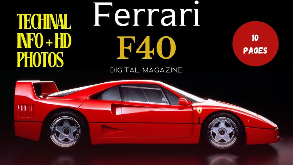 Ferrari F40 Digital Magazine