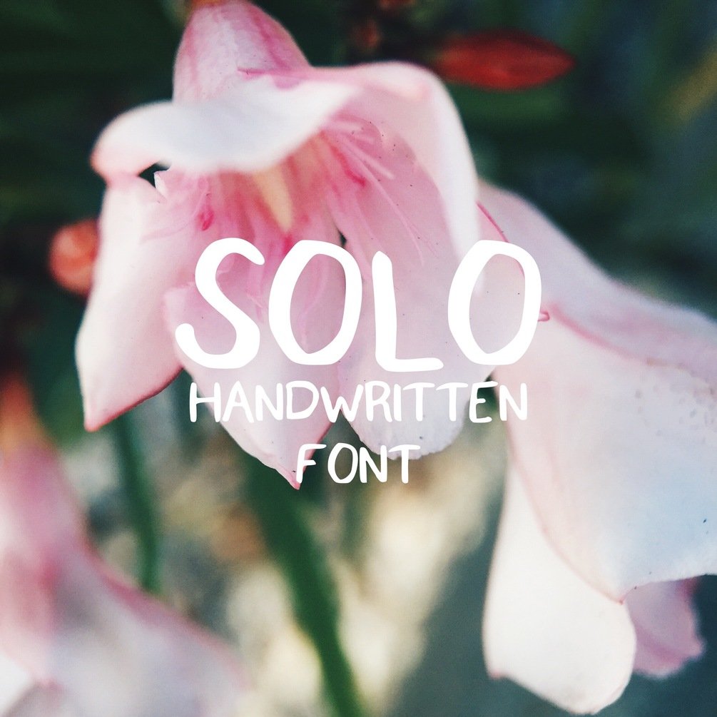 Solo Font