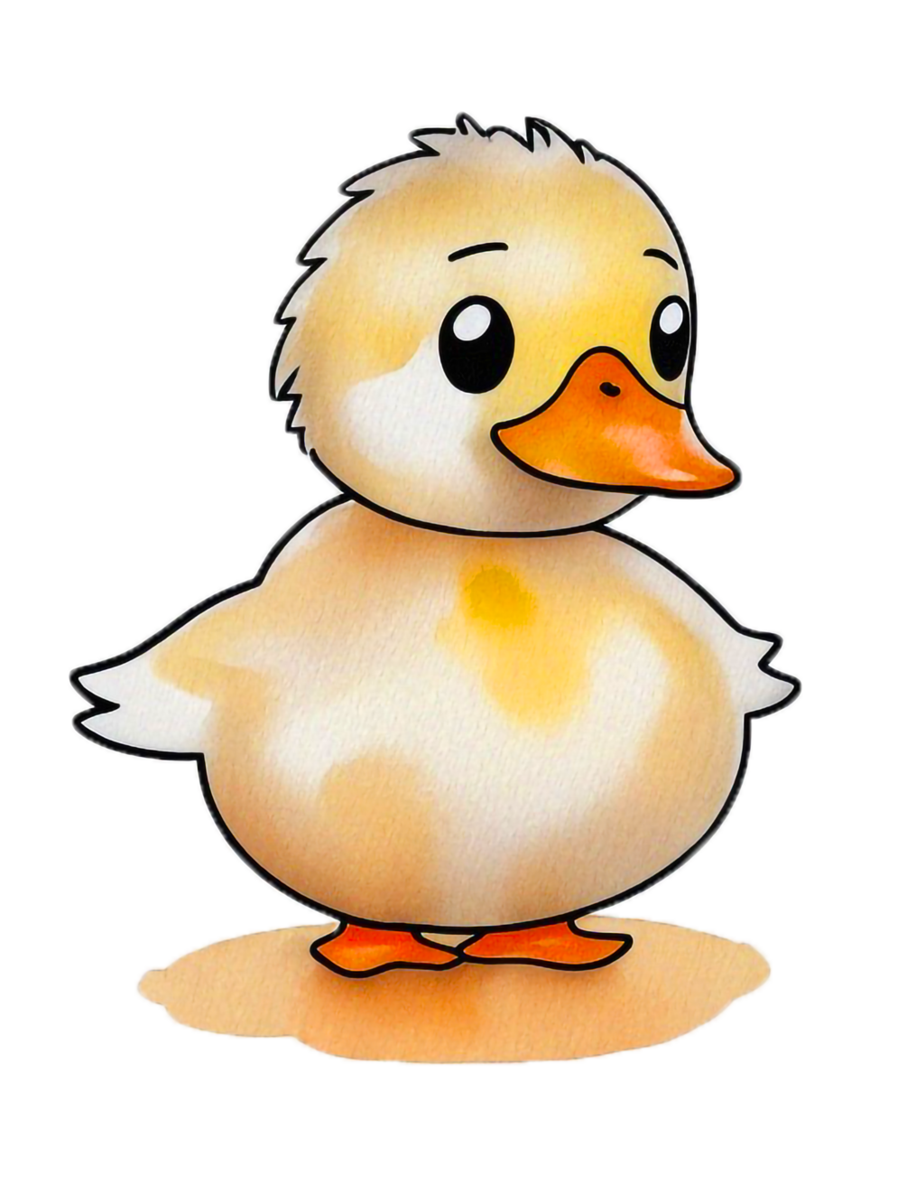 Cute Yellow Duck
