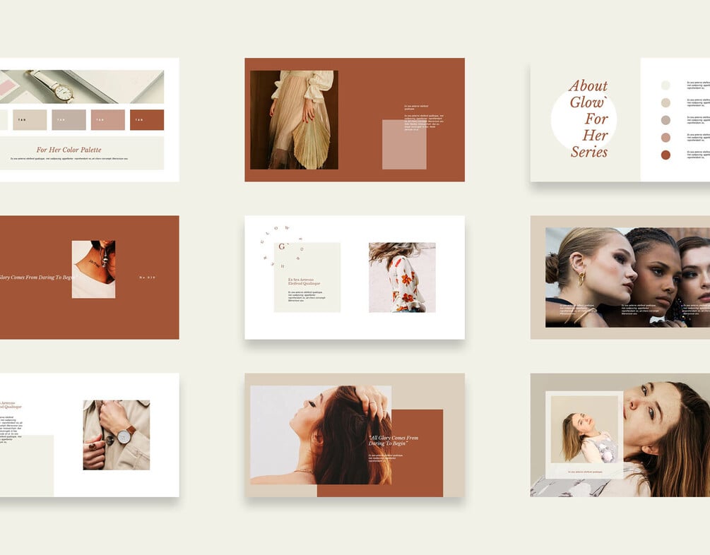 Glow Powerpoint Template