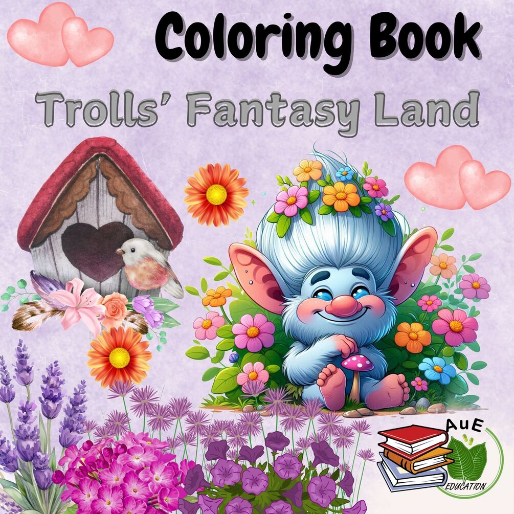 Coloring Book: Trolls’ Fantasy Land