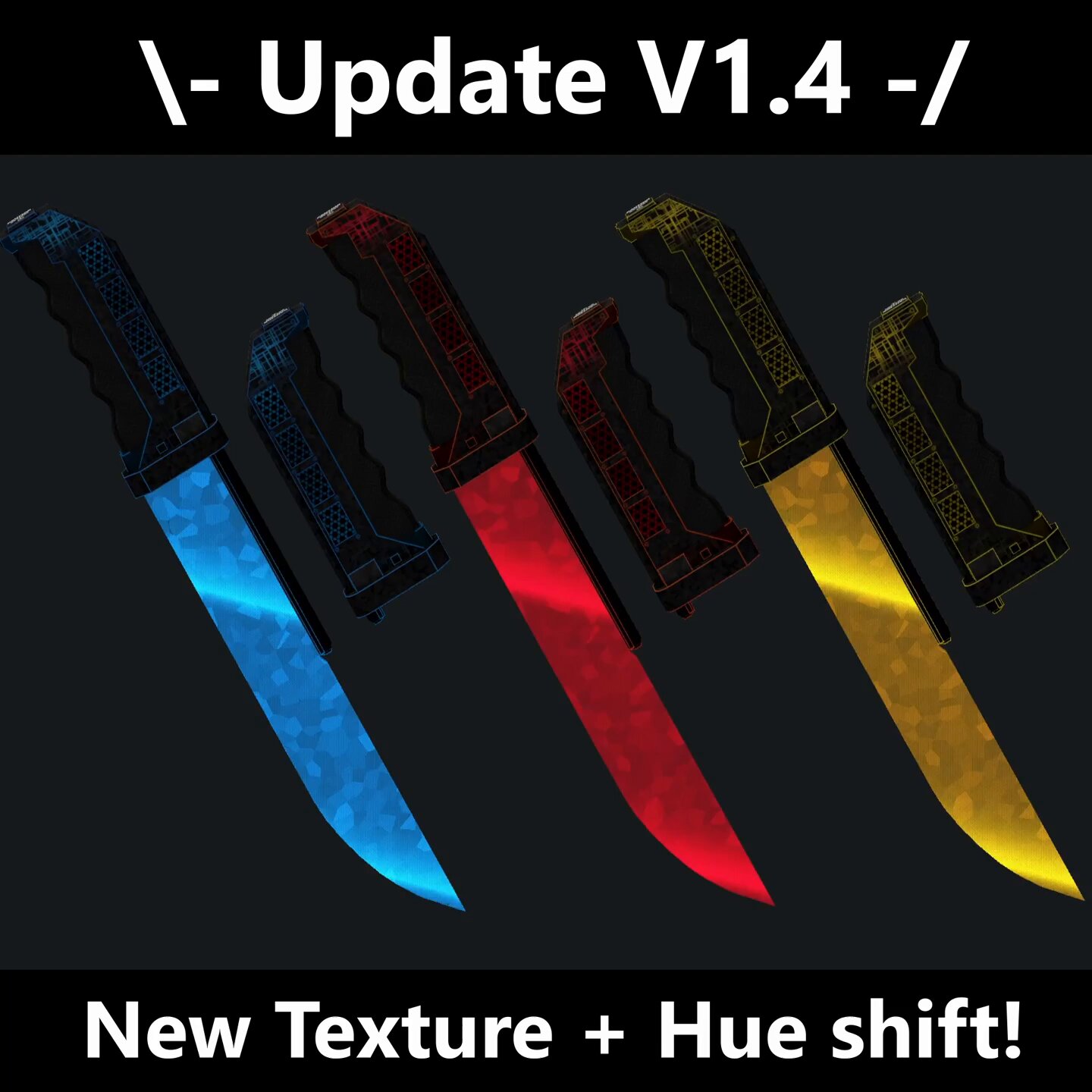 VRChat Plasma Dagger [Avatar Dynamics, Particle FX, SFX]