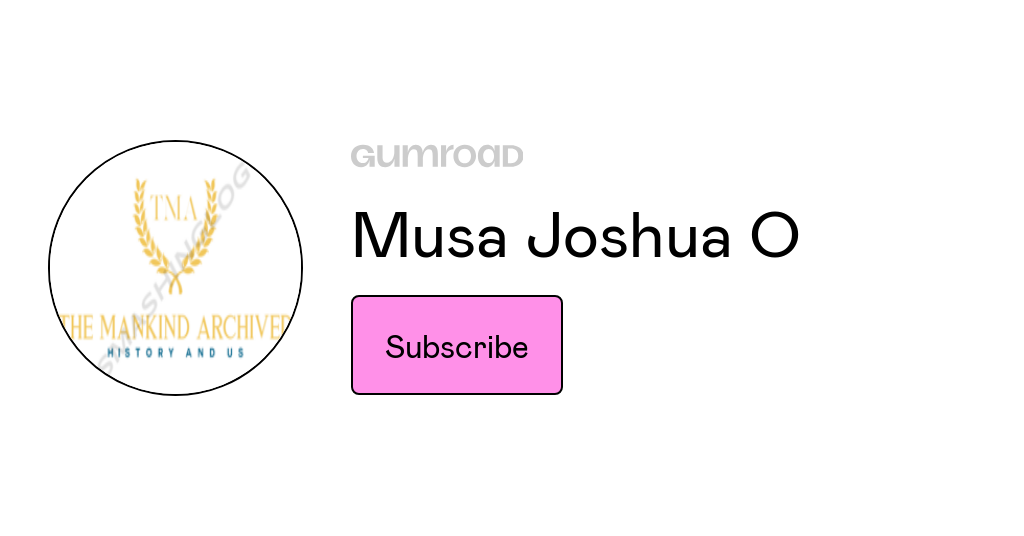 Musa Joshua O